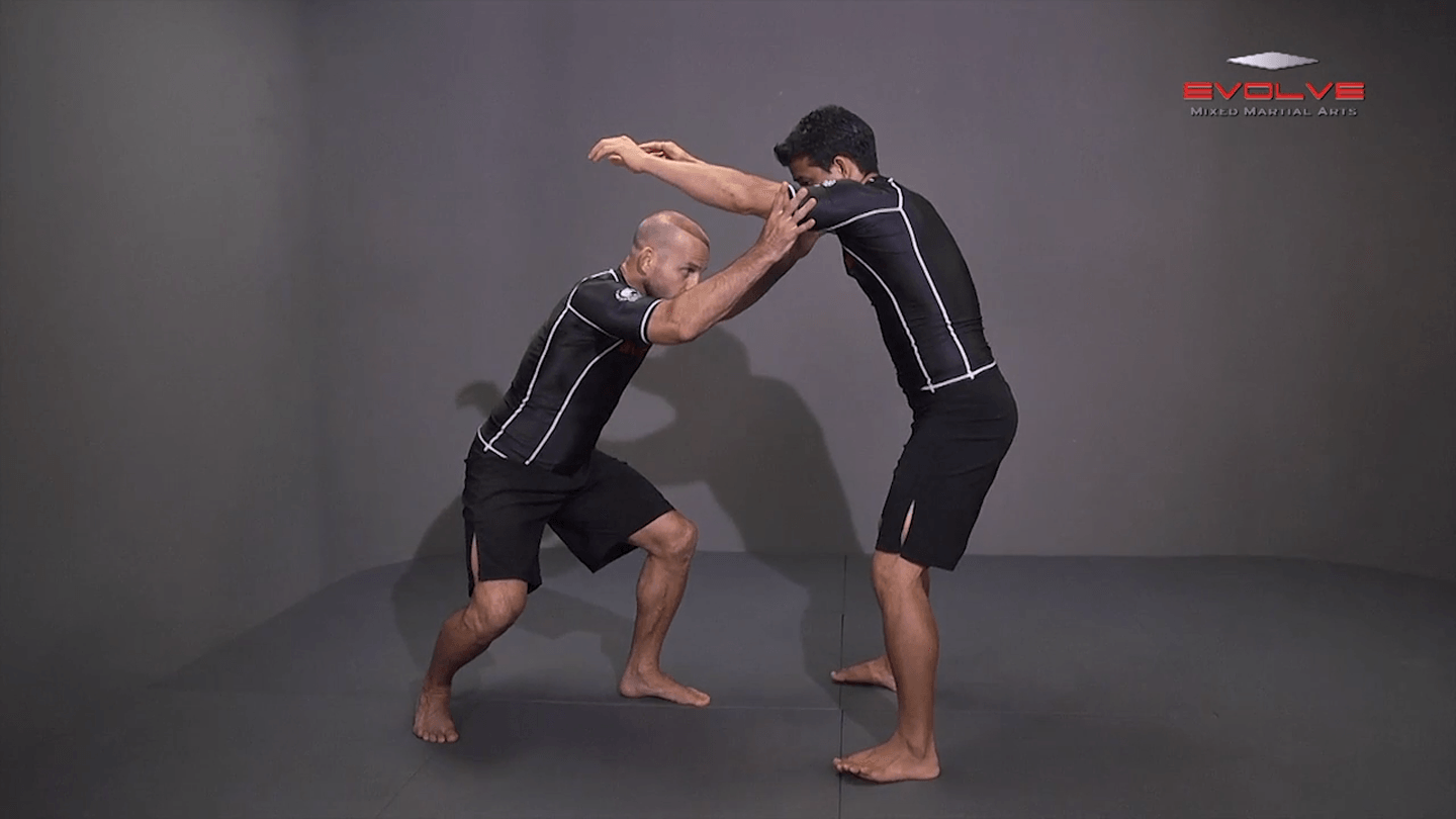 Double Leg Basic Setup Elbow Pop - Evolve University