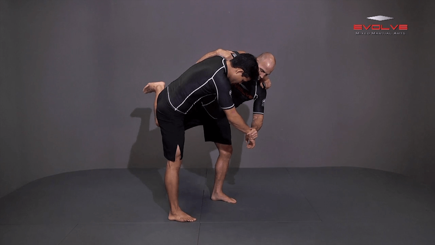Underhook Position To An Ankle Pick - Evolve University