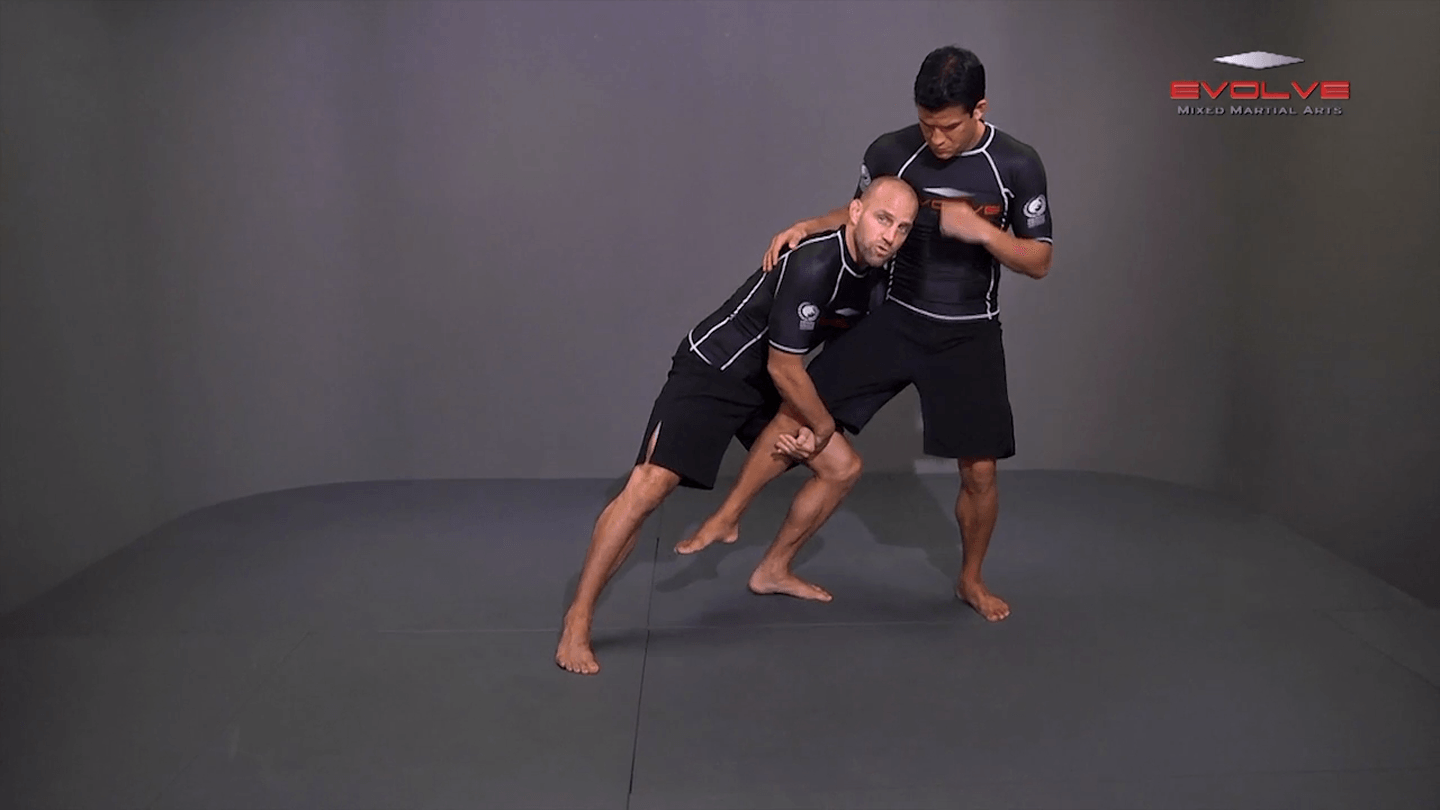 Underhook Position To Outside Single Leg Takedown - Evolve University