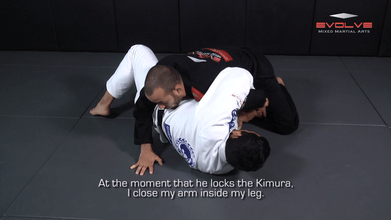 Kimura Defense To Arm Bar Transition - Evolve University