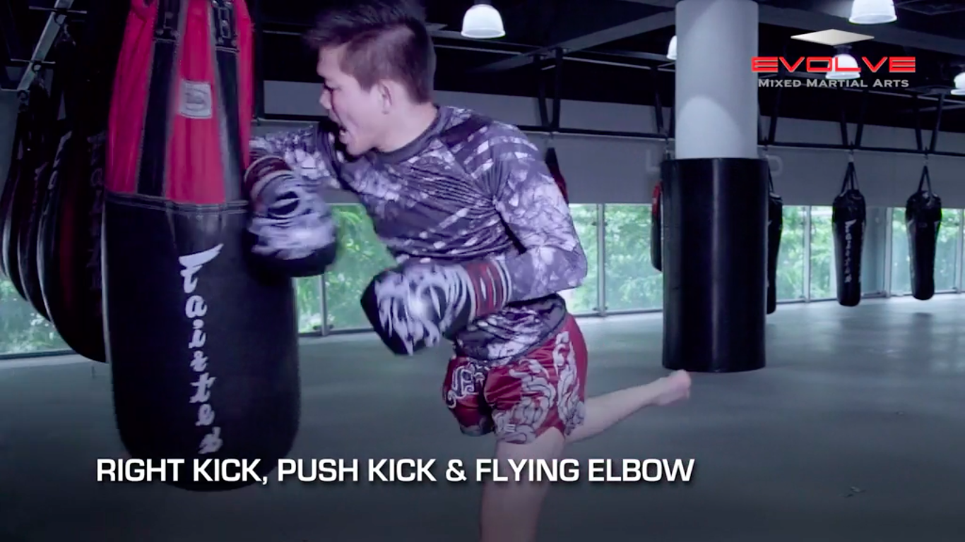 4 Flying Elbow Combinations For Muay Thai - Evolve University