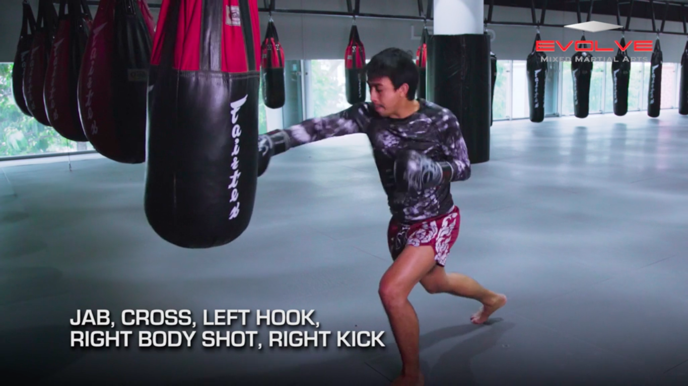 5 Body Shot Combinations - Evolve University