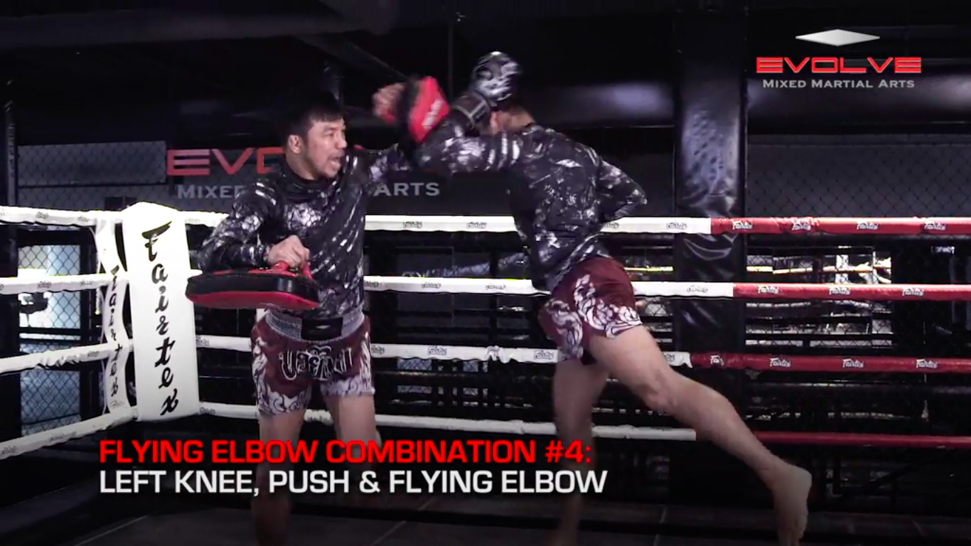 5 Flying Elbow Combinations - Evolve University