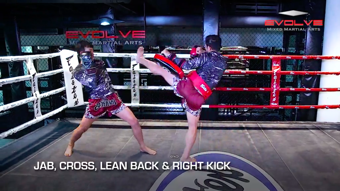 3 Lean Back And Counter Combinations - Evolve University