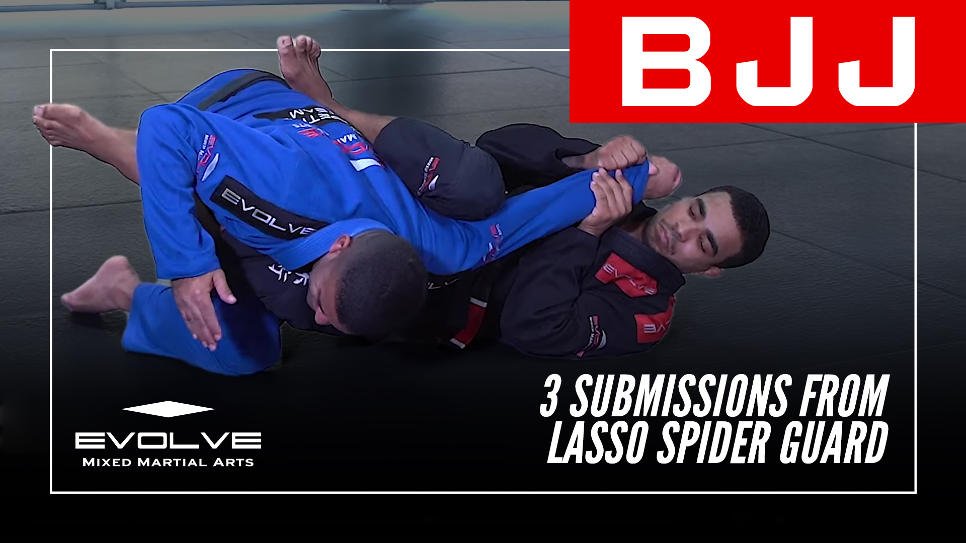 3 Submissions From Lasso Spider Guard - Evolve University