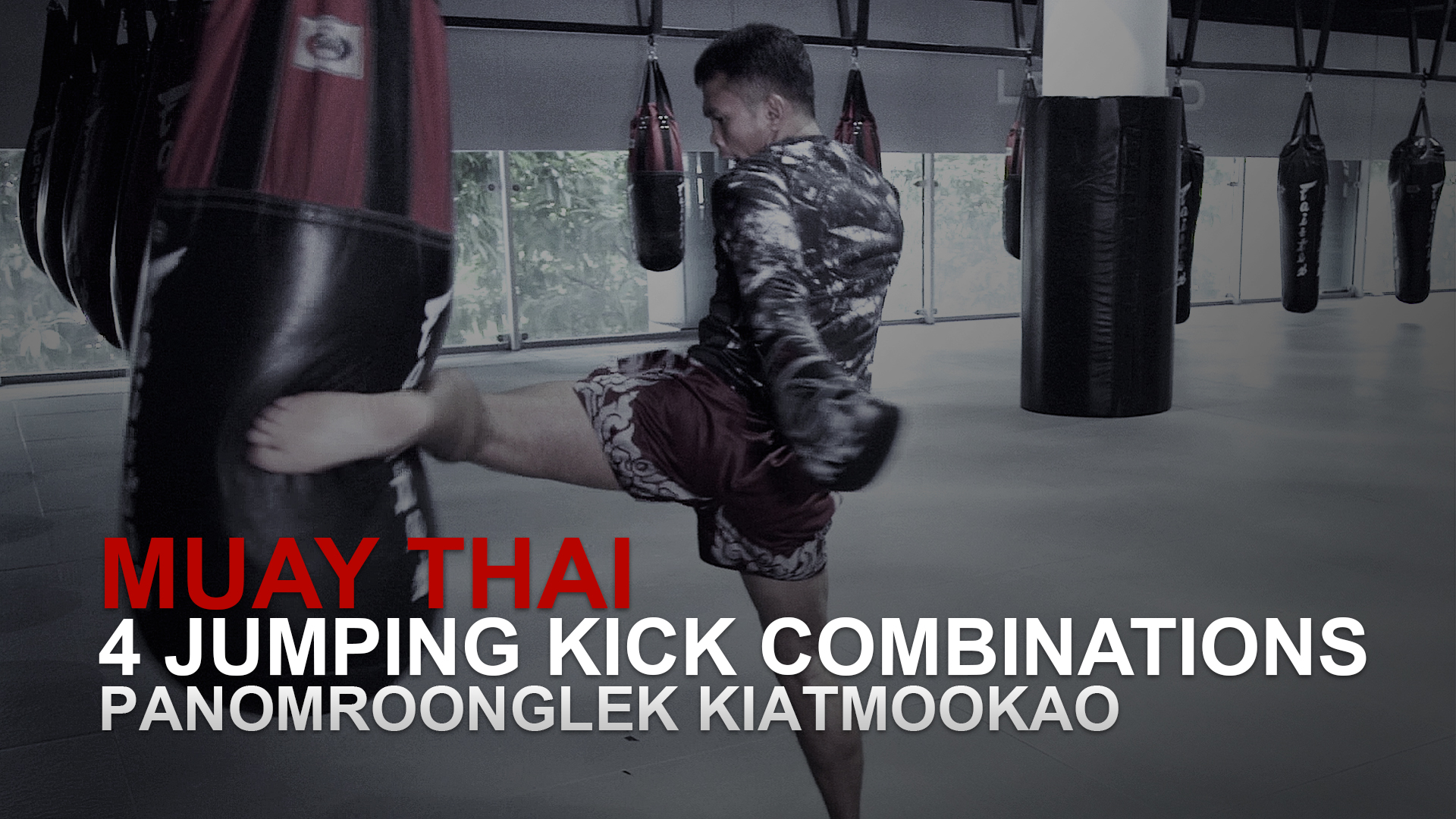 Muay Thai: 4 Jumping Kick Combinations - Evolve University