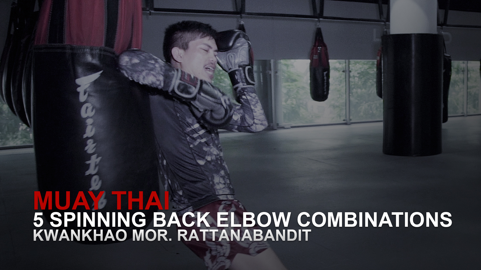5 Spinning Back Elbow Combinations - Evolve University