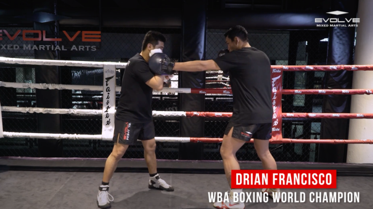 WBA Boxing World Champion Drian Francisco Demonstrates How To Throw A ...
