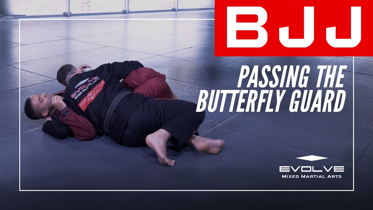 How To Pass The Butterfly Guard In BJJ - Evolve University