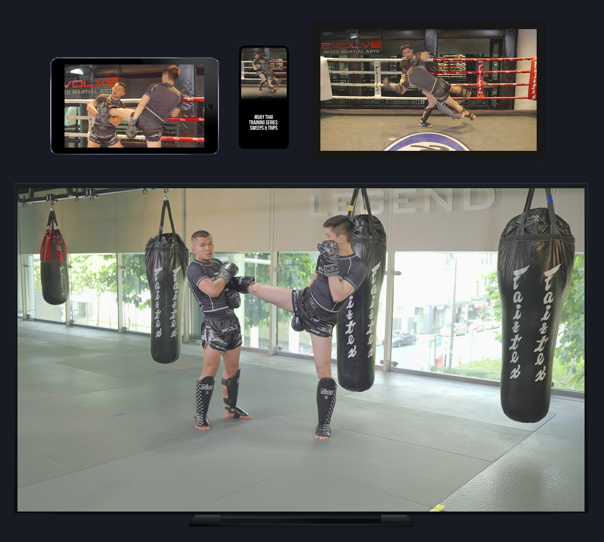 Muay Thai Training Series: Sweeps & Trips - Evolve University | Evolve ...